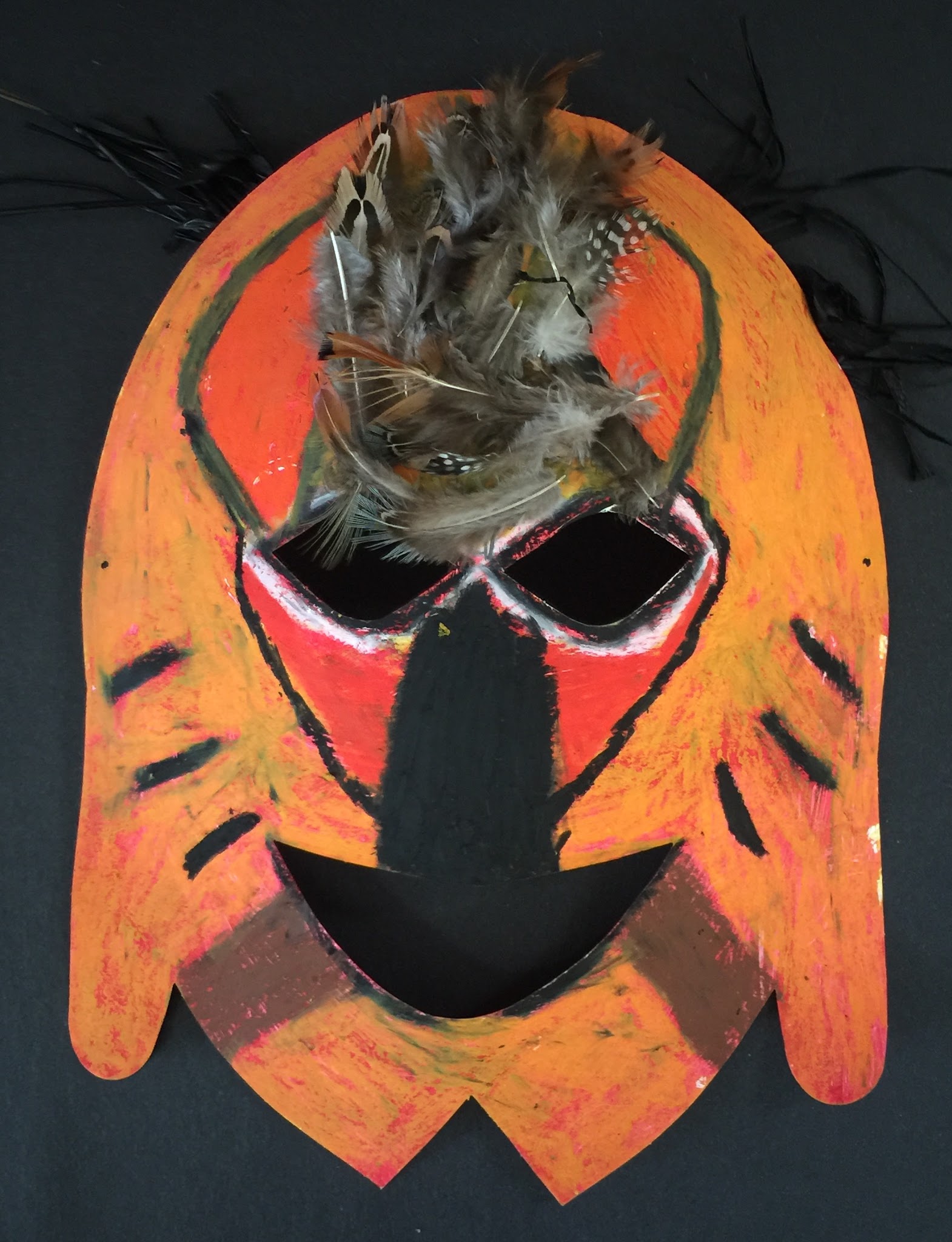 Mrs. Harris' art room: 1st grade African collage paper masks