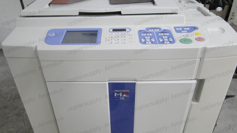 refurbished Risograph Printer Digital Duplicators CopyPrinter MZ 770 ...