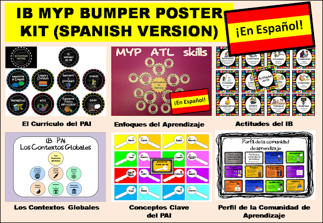 A Crucial Week: IB MYP Bumper Poster Kit in Spanish