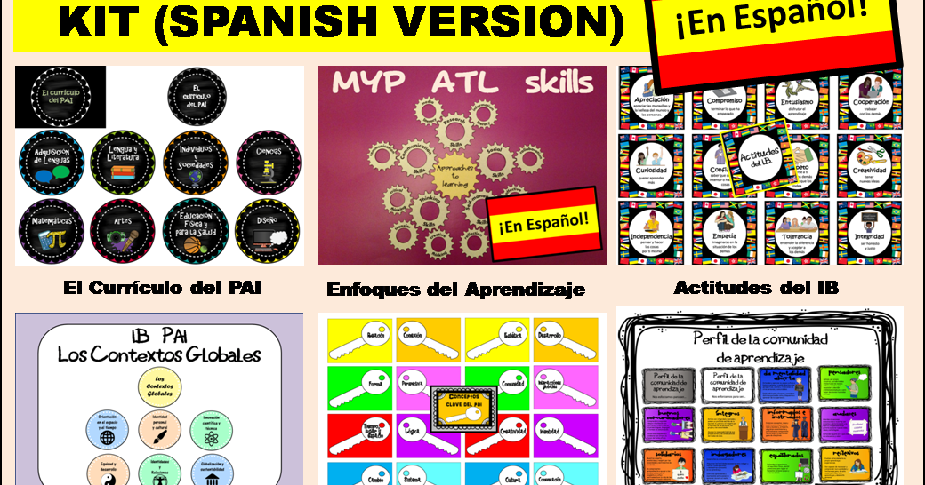 A Crucial Week: IB MYP Bumper Poster Kit in Spanish