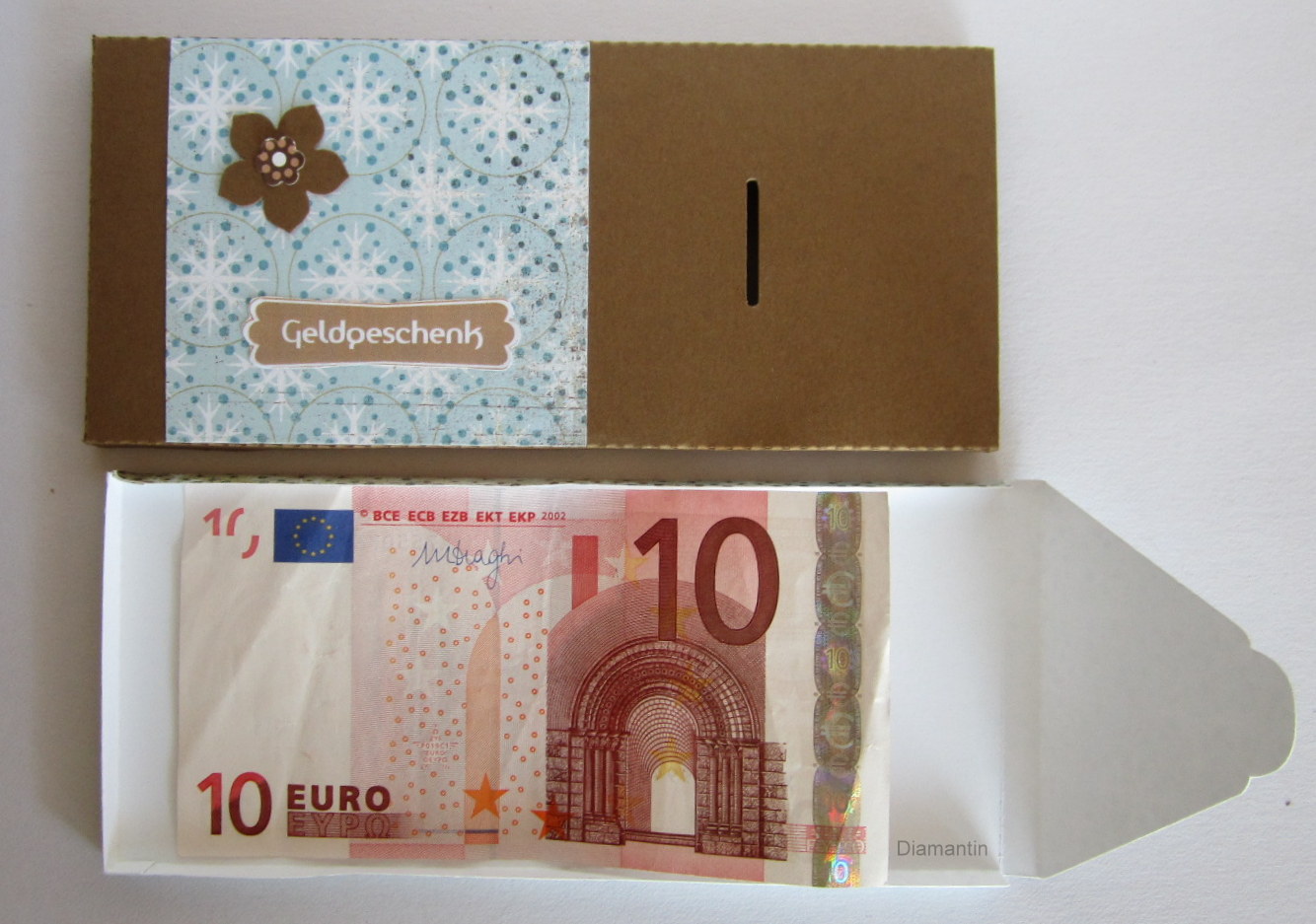 Diamantin´s Hobbywelt: Geldgeschenk-Verpackung