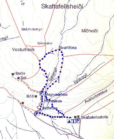 Parque Nacional de Skaftafell y cascada Svartifoss en Islandia | Viajar ...