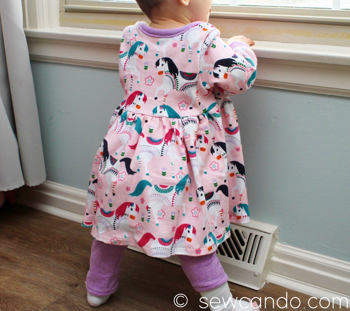 Sew Can Do: Being A Sewing Maniac aka 11th Hour Baby Dress Pattern Hack