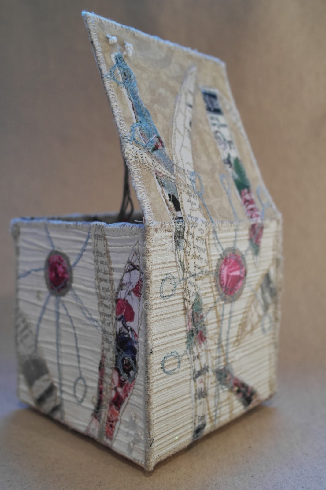 H-anne-Made: Collage Box workshop, January 2014