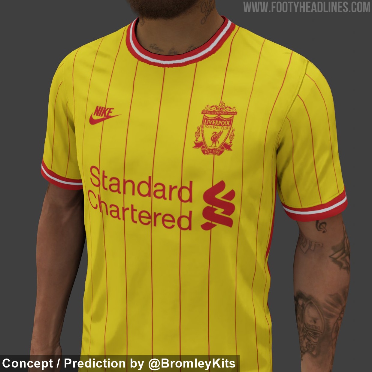 Liverpool 21-22 Third Kit - How It Could Look Like - Footy Headlines