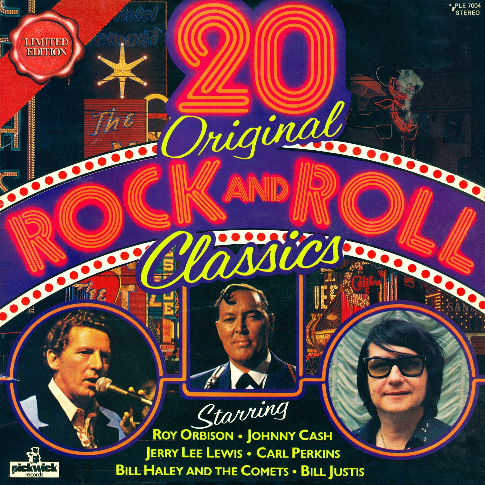 1974 20 Original Rock And Roll Classics - Varios Artistas - Rockronología