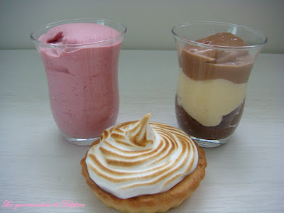 Trilogie de dessert et premier bloganniversaire!