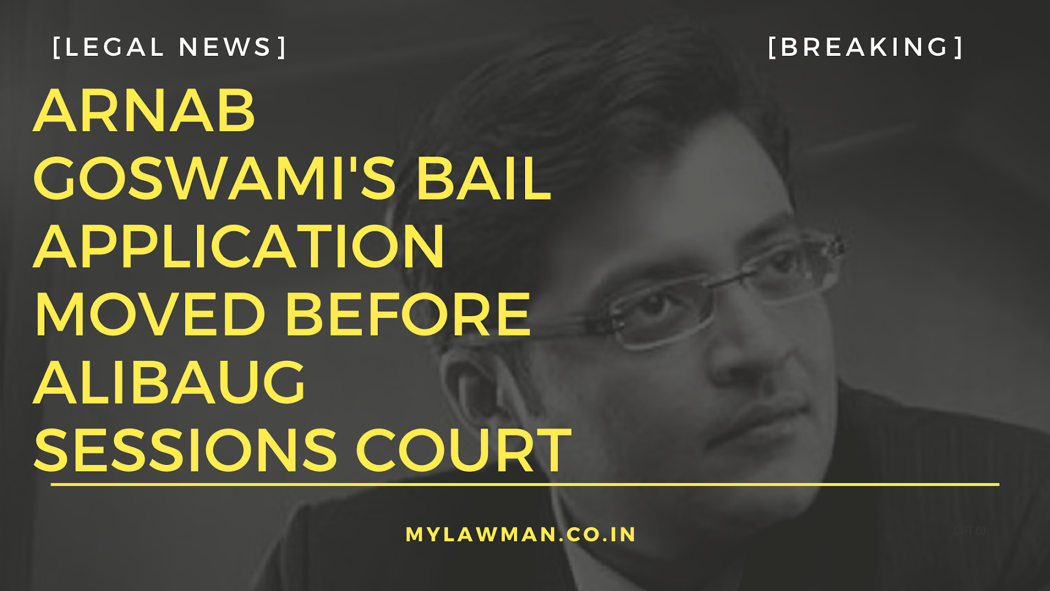 [Breaking] Arnab Goswami's bail application moved before Alibaug ...