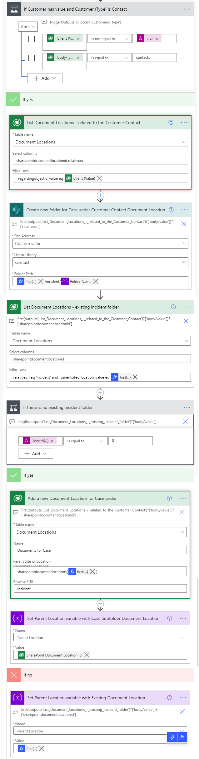 Automatically Create Sharepoint Folder Structure Based On Specific