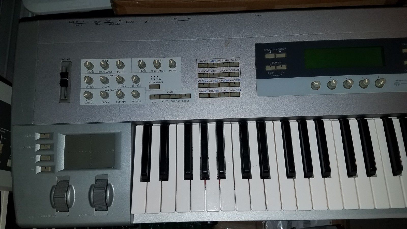 MATRIXSYNTH: Korg Z1 Multi Oscillator Synthesizer Keyboard w/ Physical ...