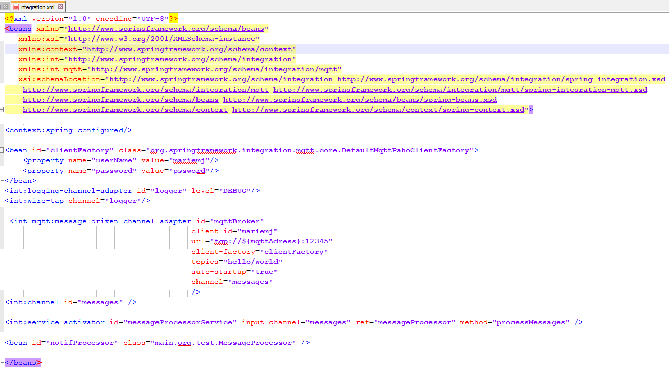 Time is running out, don't lose it.: Spring-integration-mqtt ...