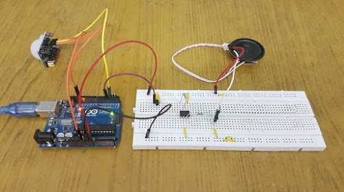PIR Sensor based Security Alarm System