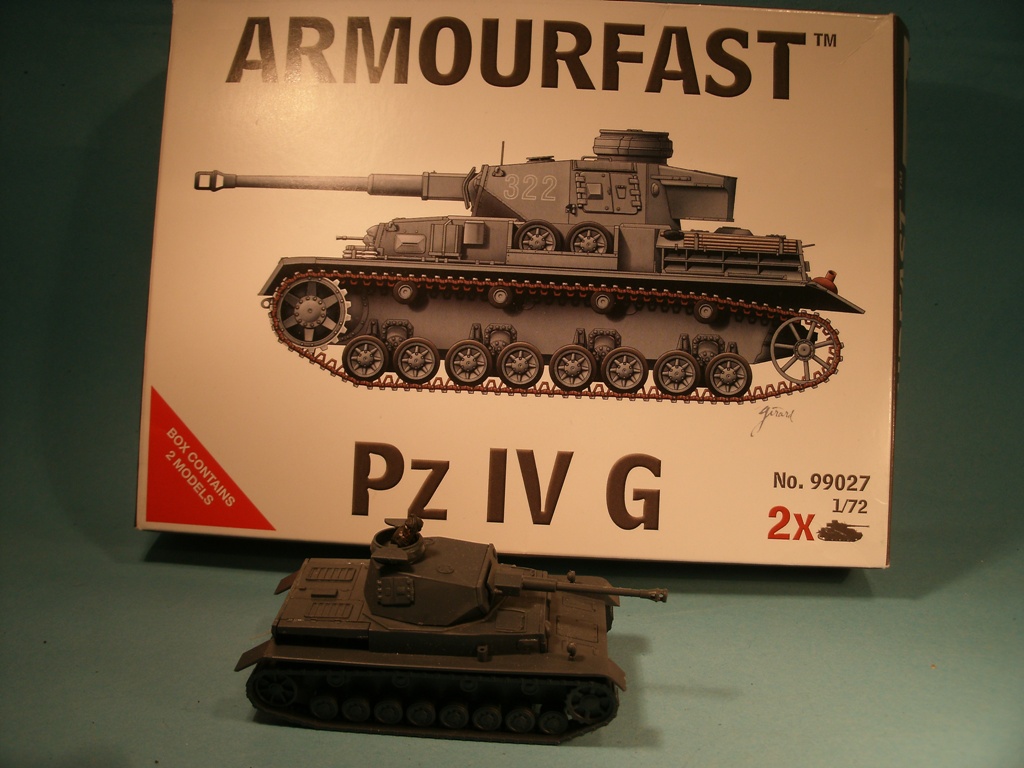 morksminis: Panzer IV G, Armourfast, 1:72