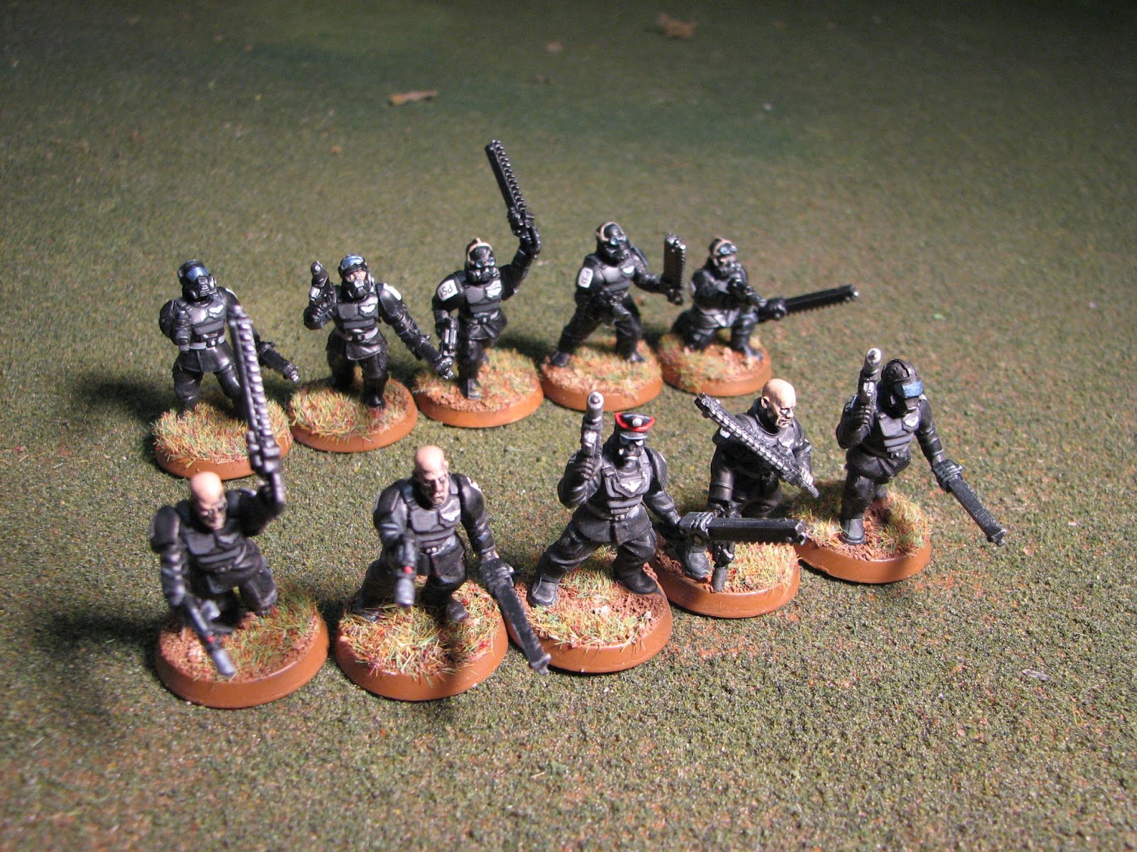 15mm Sci Fi Small Soldiers: Warhammer 40K Imperial Guard Steel Legion ...
