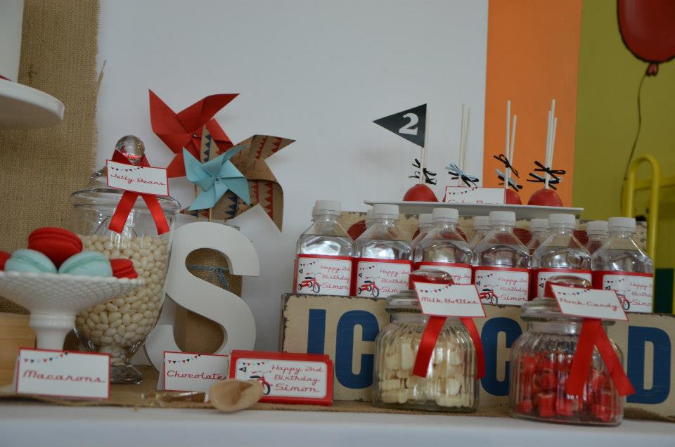 Little Big Company | The Blog: Vintage Tricycle Themed Table by Sugar ...