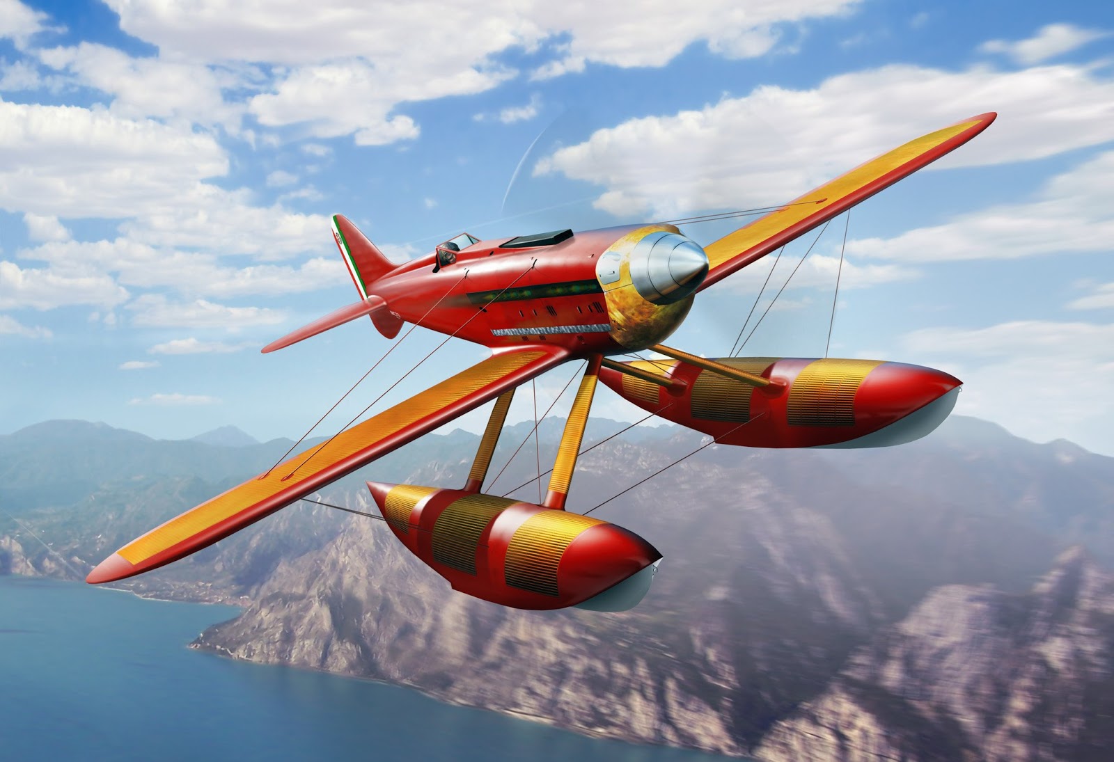 SI VIS PACEM, PARA BELLUM: Il Macchi-Castoldi M.C.72 è un idrocorsa ...