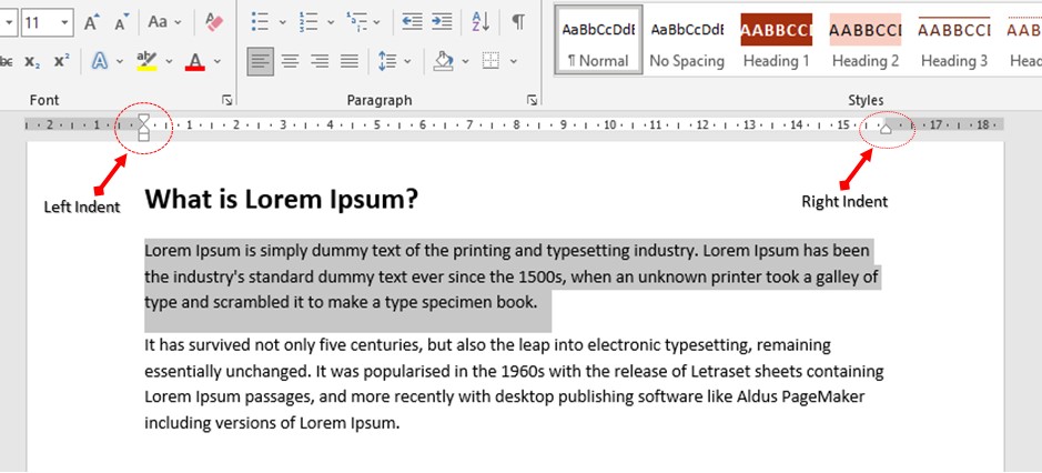 How to change first line indent in word 2016 - xtremegai