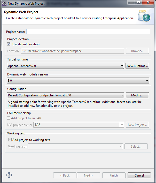 Aryabisma Integrating Eclipse Dynamic Web Project With Struts 2 And