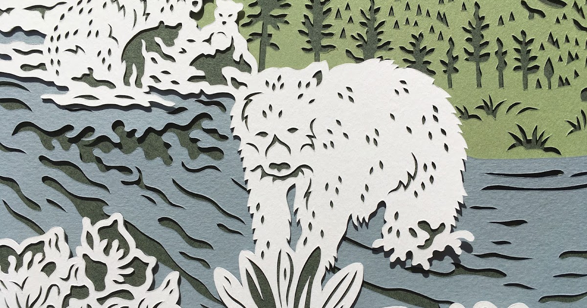 custom Woodland River papercut ketubah | Woodland Papercuts