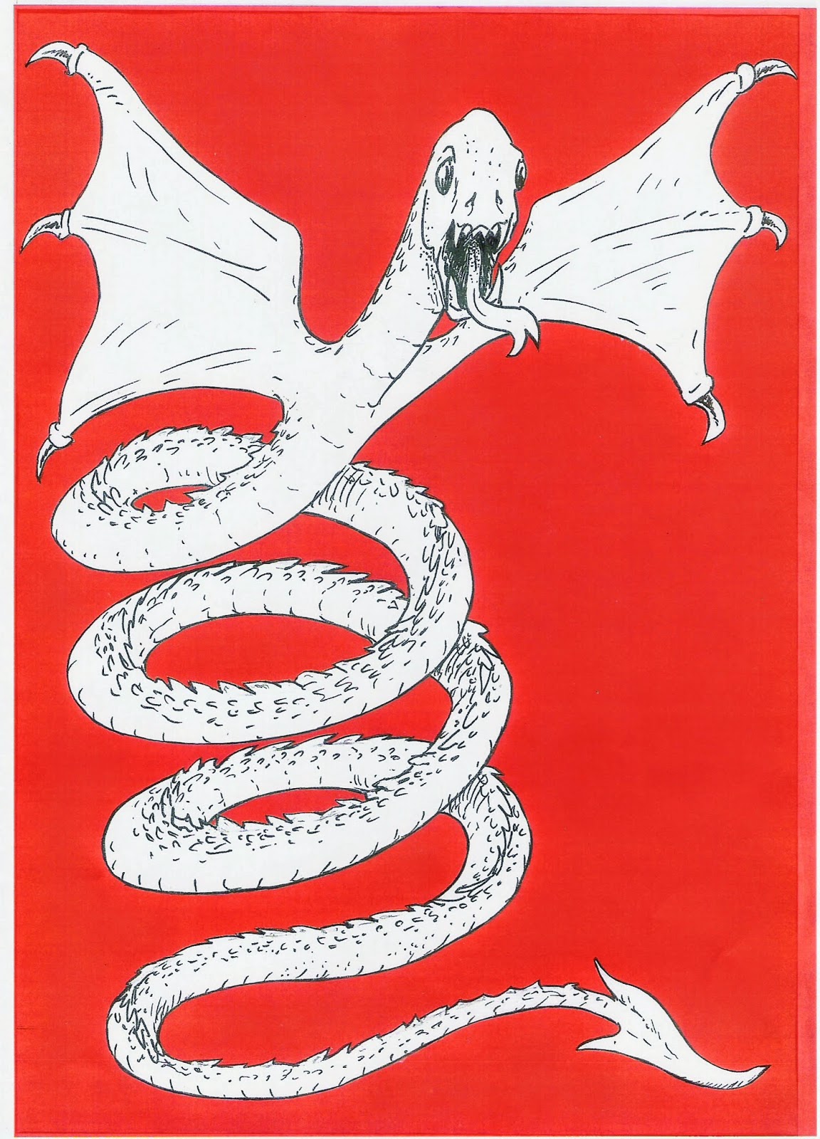 Inglinga: The Winged Coiled Serpent as the Fire-Serpent