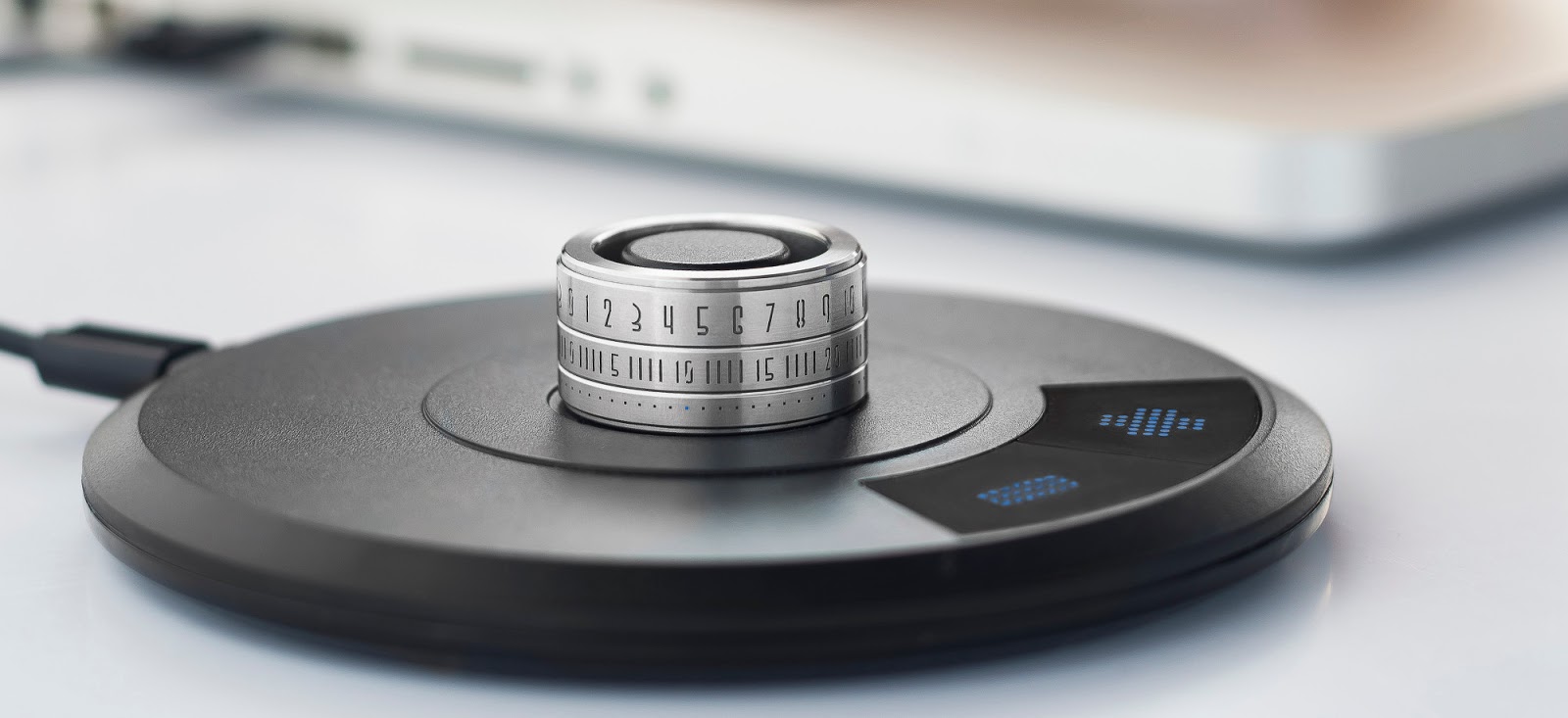 High Tech: Ring Clock.The ring that shows you the time.