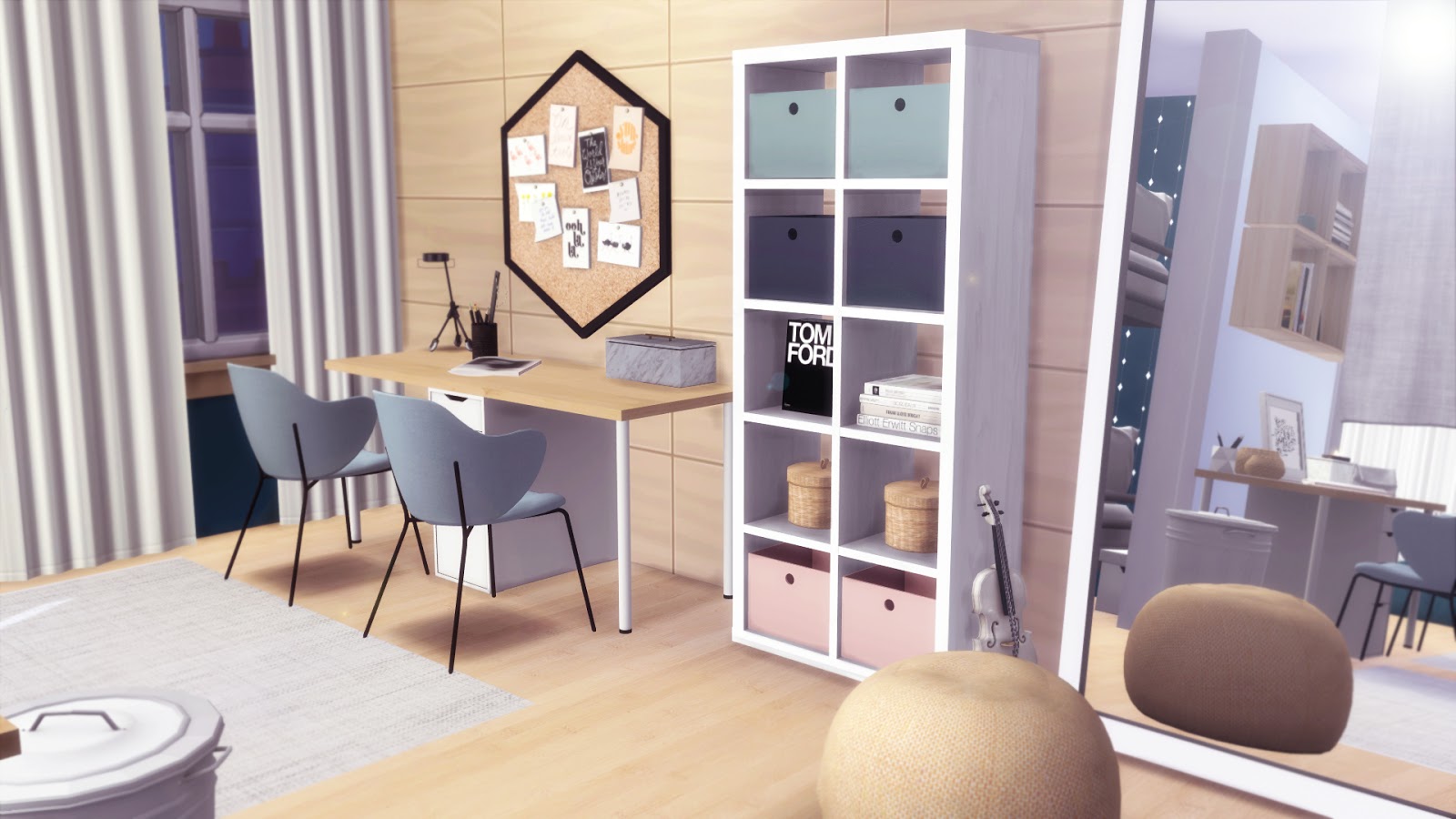 SIMS 4 - HOSTEL UNIVERSITY BRITECHESTER ROOMS MAKEOVER DL + CC ...