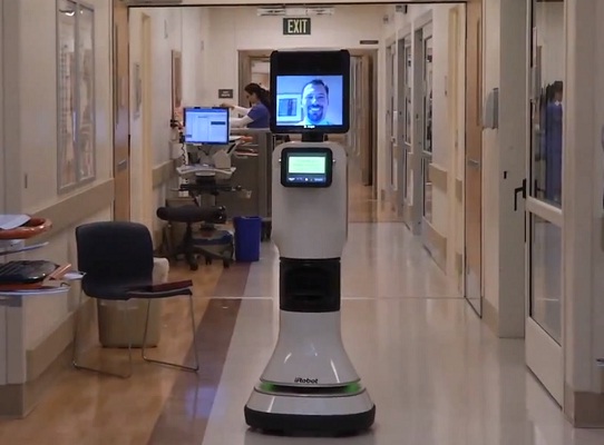 Tecnoneo: Robot de telepresencia medica RP-Vita de IRobot
