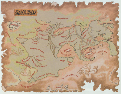 SAVE OR DIE!: Building the Sandbox: The World of Greyhawk