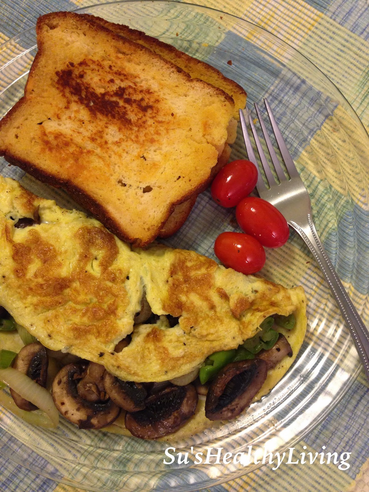 Su's Healthy Living: Meatless Monday Stuffed Omelette