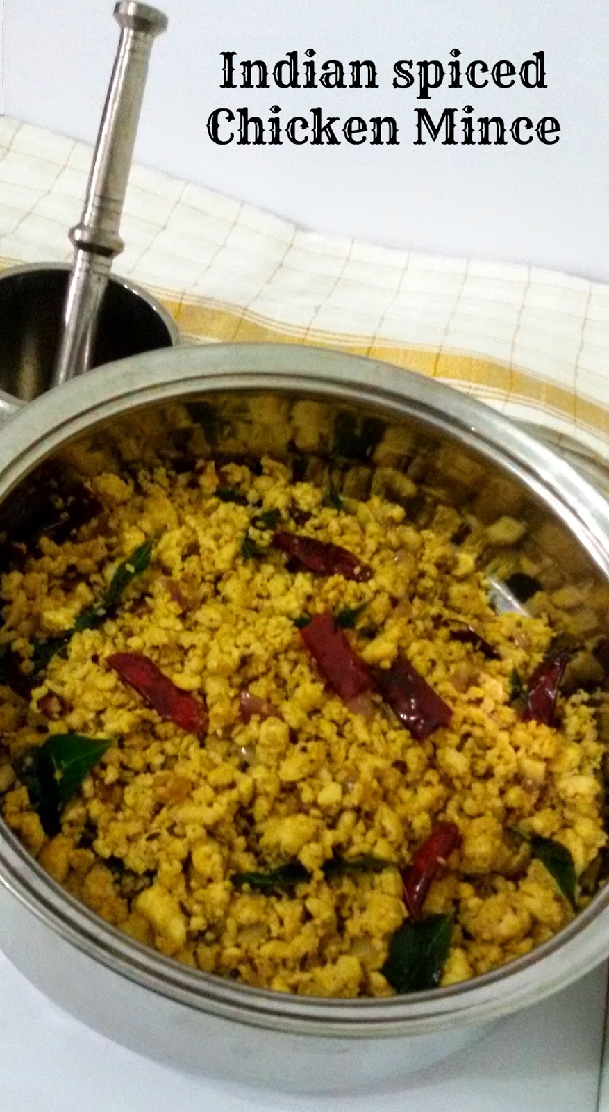 B@wkutty's blog: Indian spiced Chicken Mince