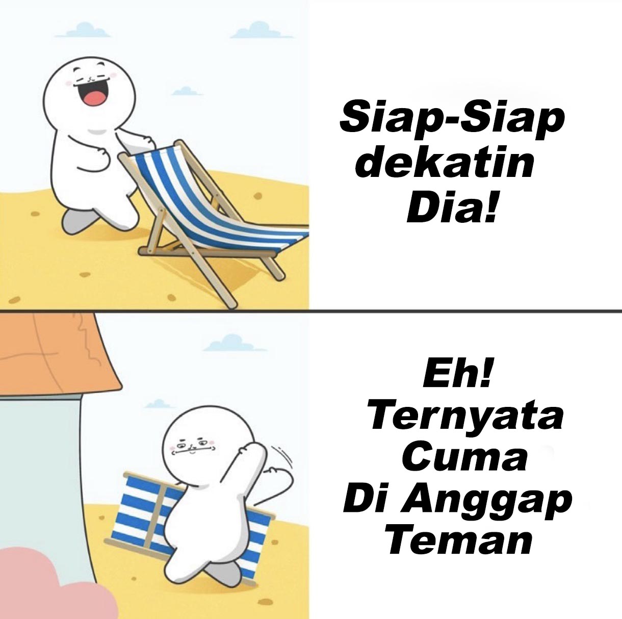 10 Meme Siap-Siap Dekatin Dia Eh! Ternyata Dia....
