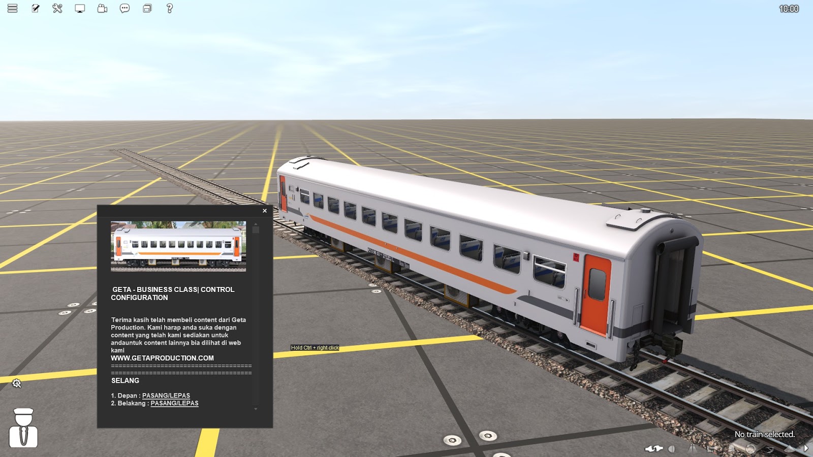 Addons Trainz Simulator - NEW BUSINESS CLASS - GETA PRODUCTION