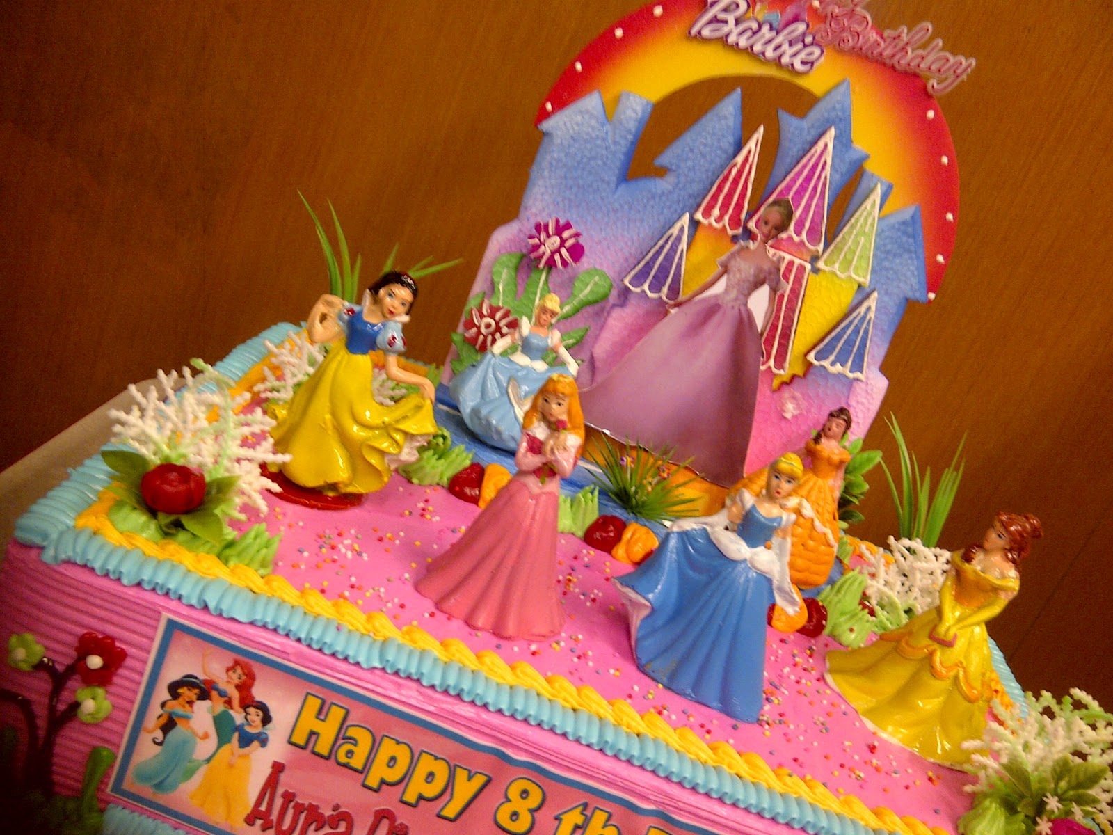sarikaya cakes: KUE ULANG TAHUN PRINCESS UKURAN 30 X 40 CM