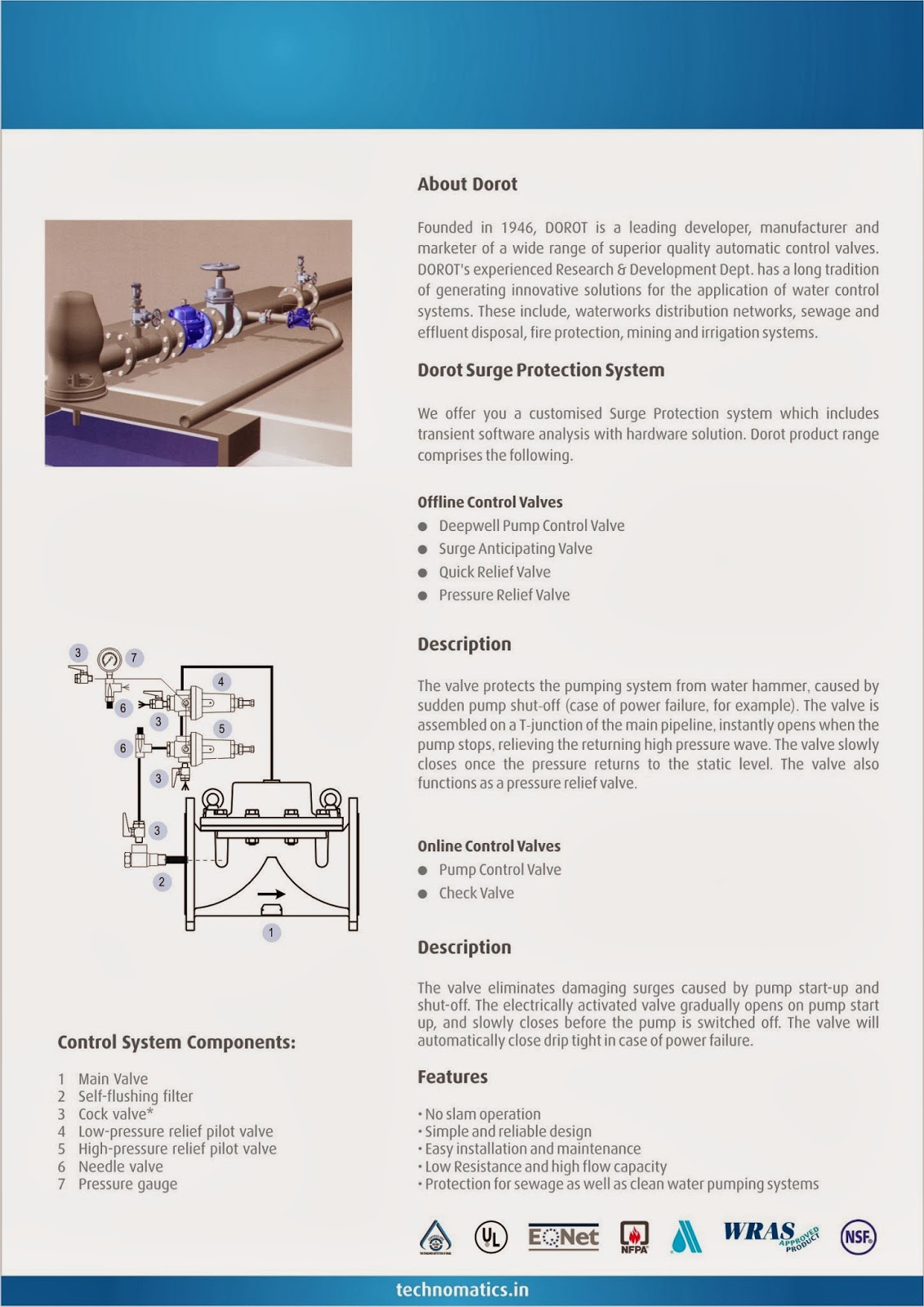 Technomatics Engineering Company: Technomatics Catalogue