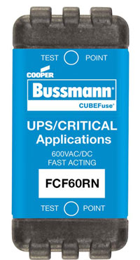 Cooper/Bussmann CUBEFuse for UPS - Steven Engineering