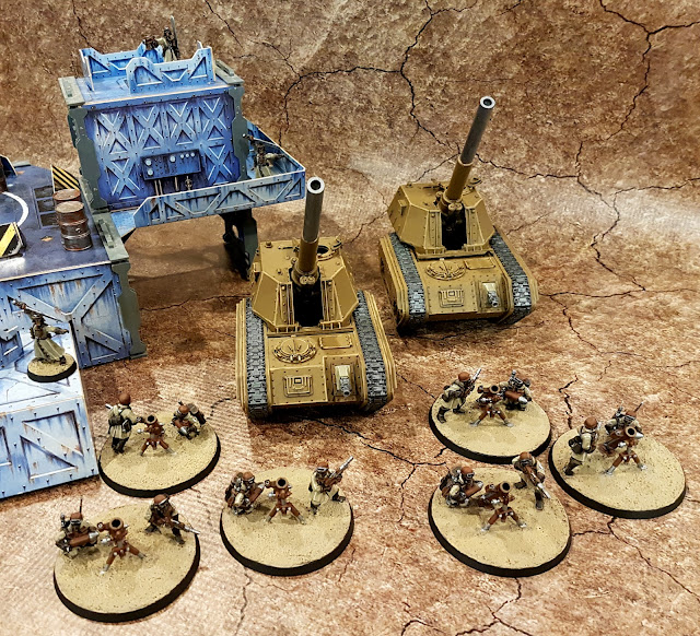 Imperial Guard Armageddon Pattern Basilisks - Jade Gaming News