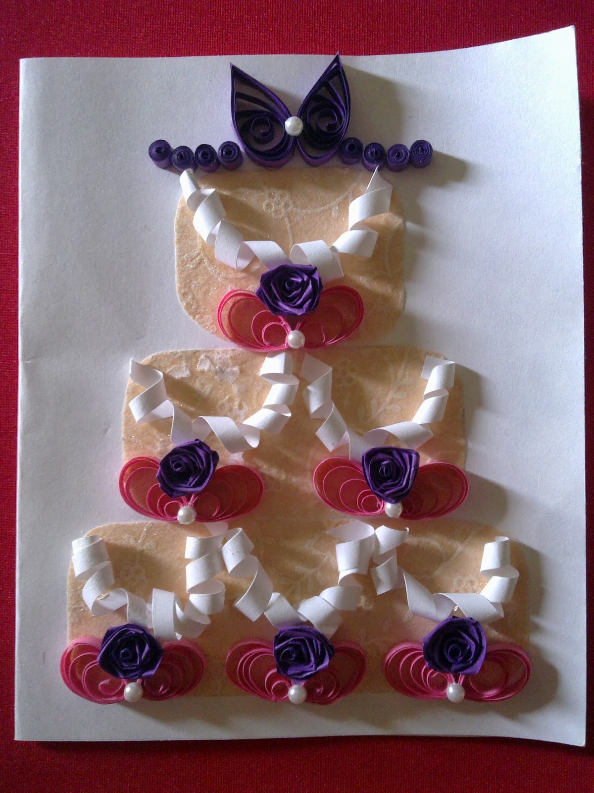 Shweta's Paper Quilling: Easy Quilled birthday cards