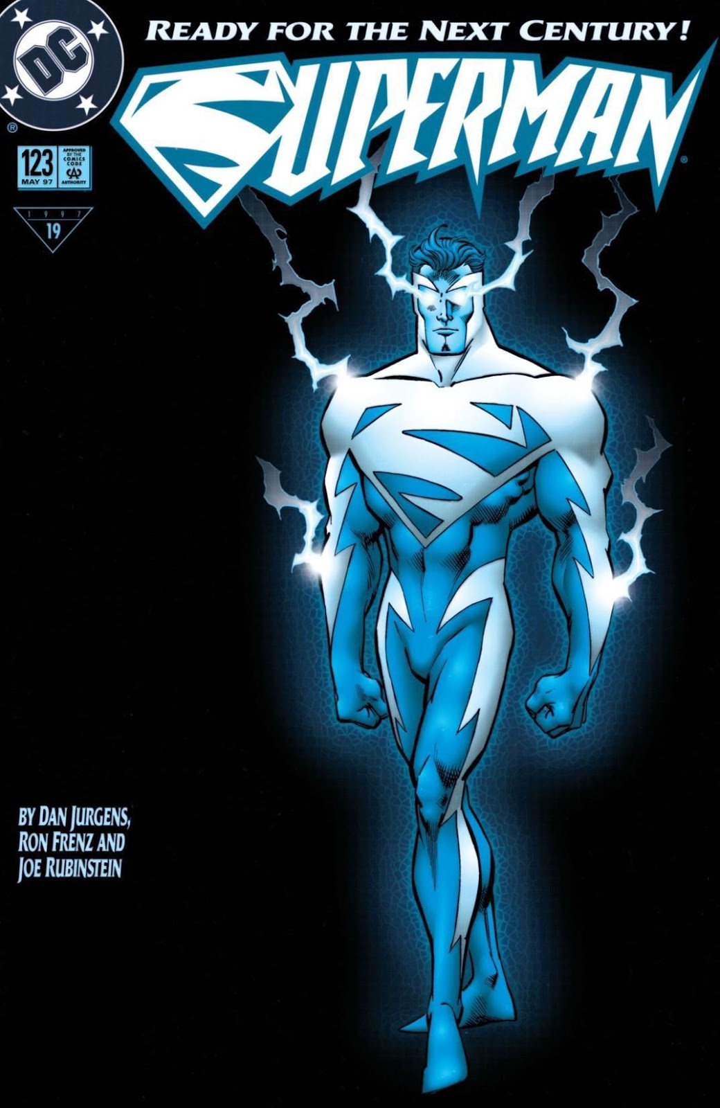 TALES FROM THE KRYPTONIAN: Ron Frenz Electric Blue Superman Saturday