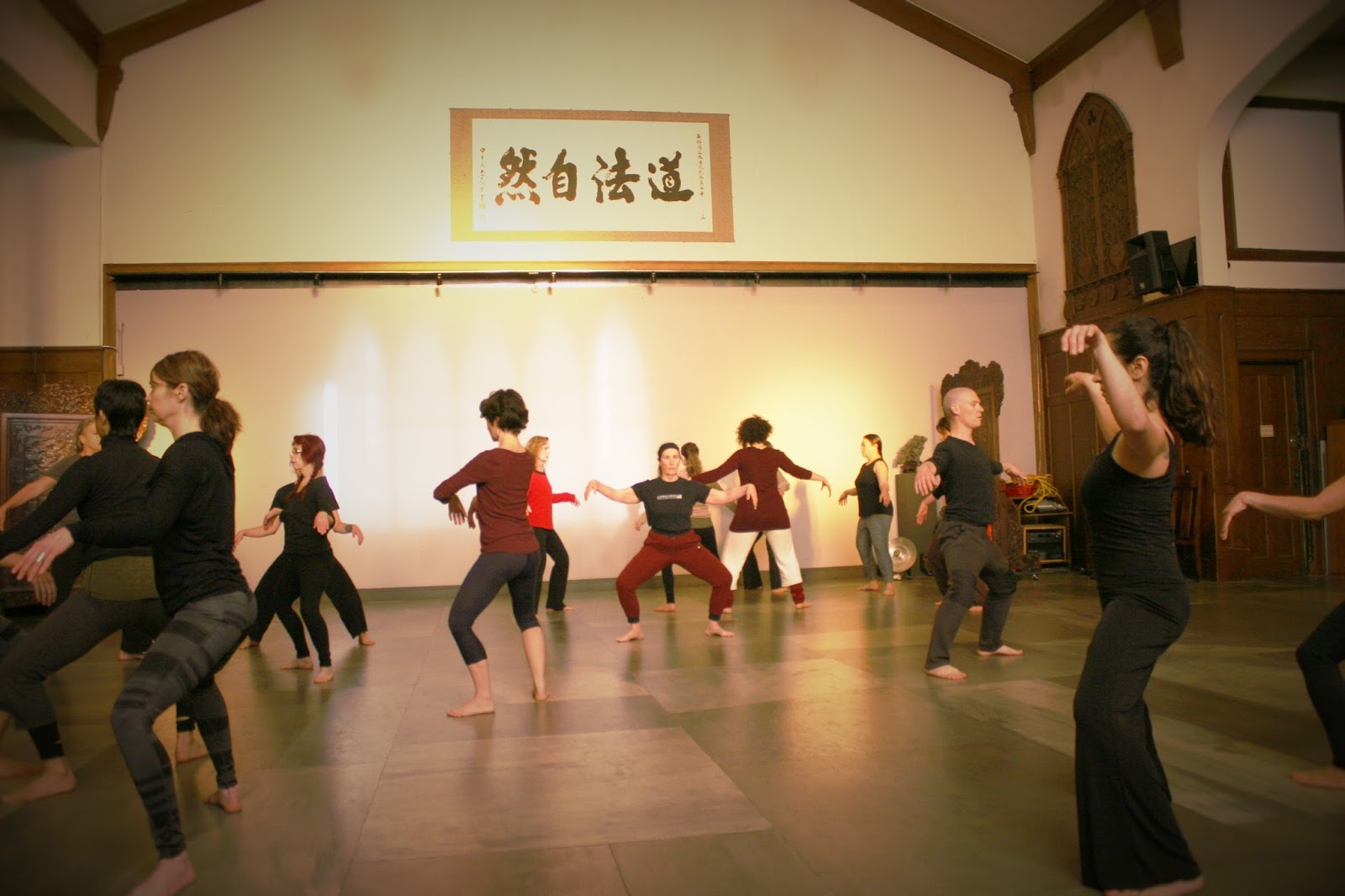 COMPAÑIA RUTA de la MEMORIA: Primer día Taller de Butoh, dirigido por ...