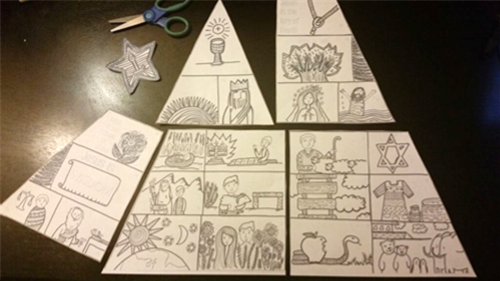 Paper Dali: Easy-Peasy Jesse Tree Activity