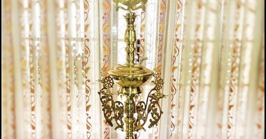 Brass Dolosmaha Pahana - දොලොස්මහ පහන (අතු පහන)