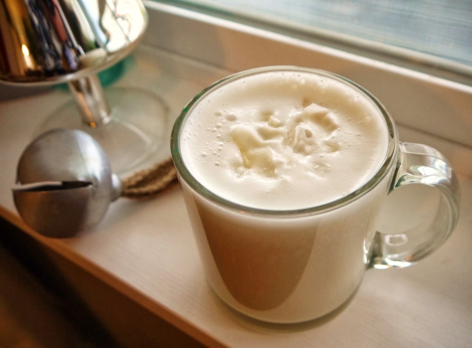 Eighty Twenty: 20(ish)--- Vanilla Coconut Steamer