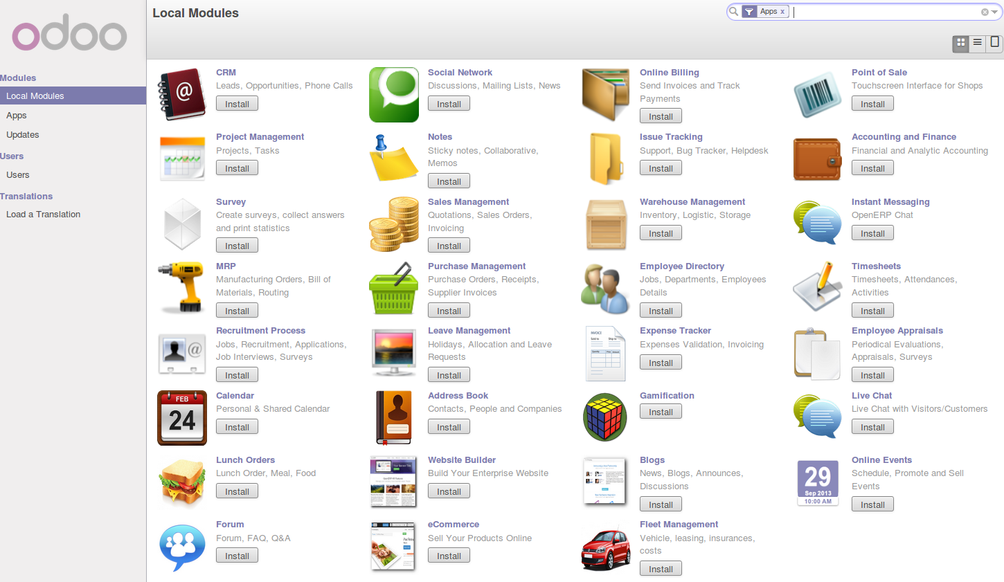Tecnologías Emergentes : Odoo el lado luminoso de la fuerza