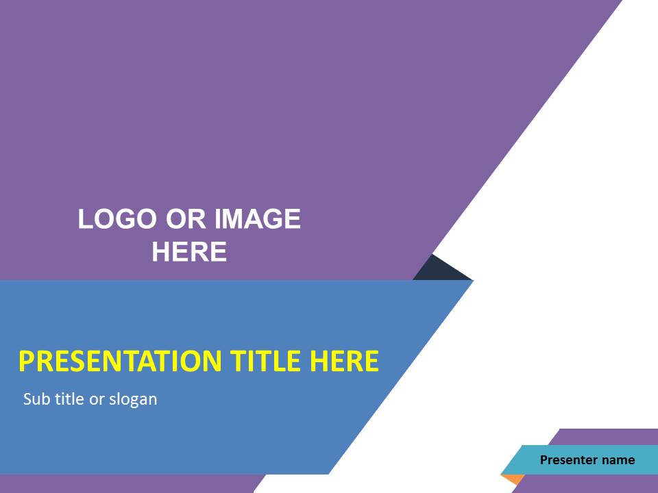 How to create a title slide for your presentation?
