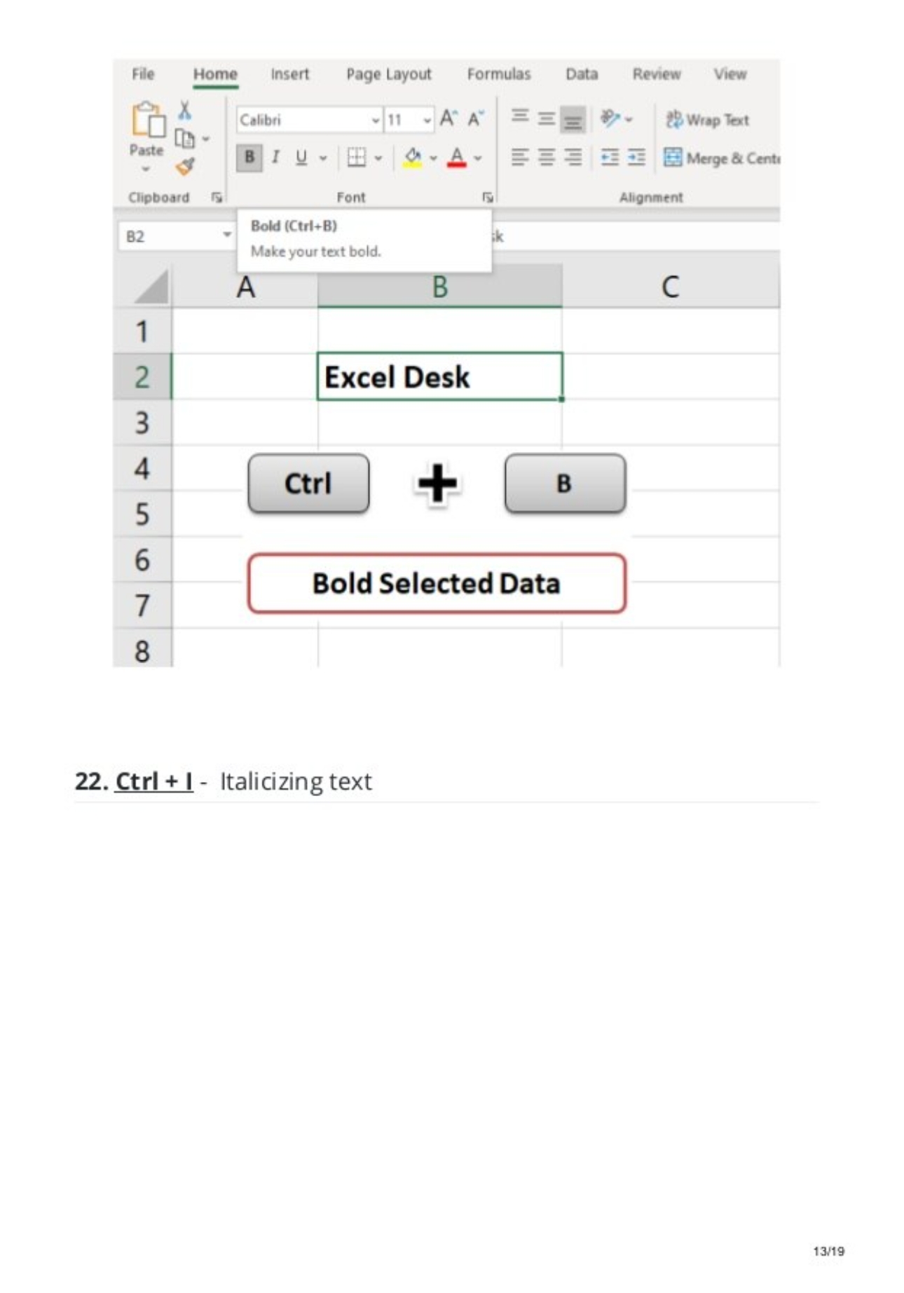 30 excel shortcut keys that make excel user friendly learn excel ...