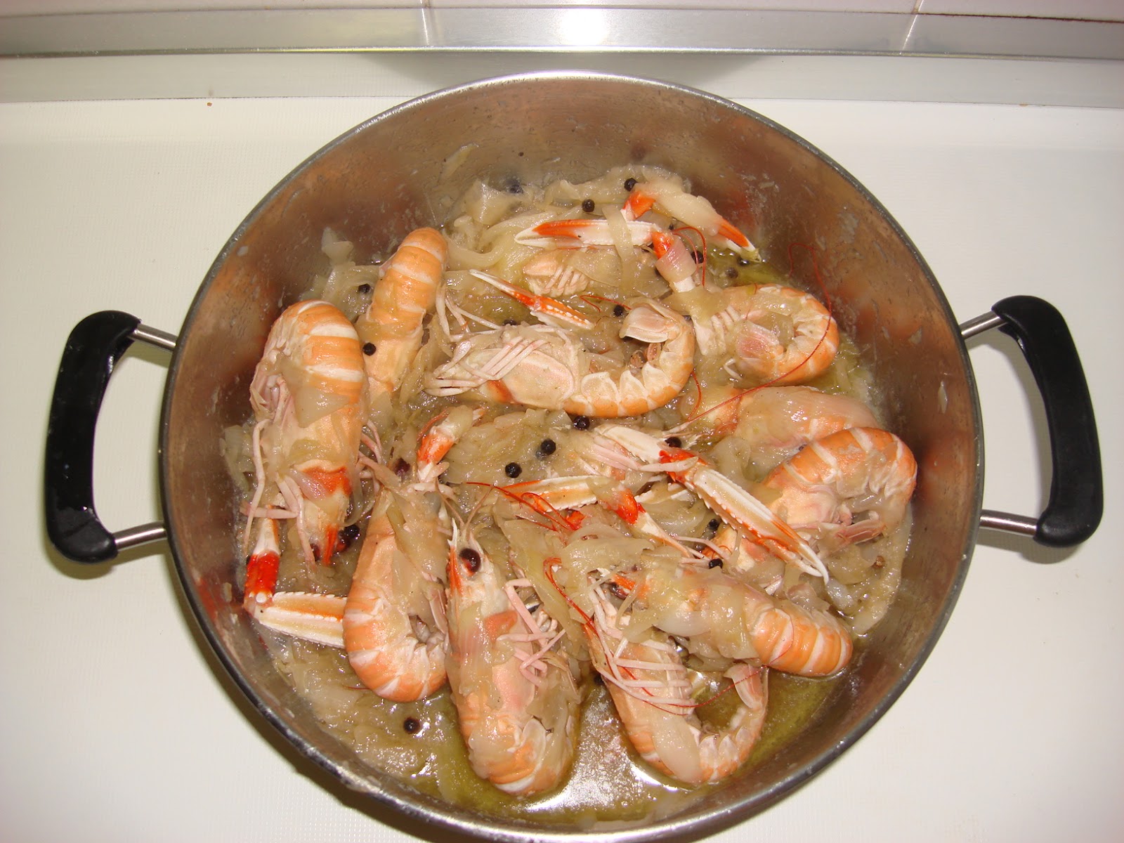 Las recetas de la mami: CIGALAS CON CEBOLLA