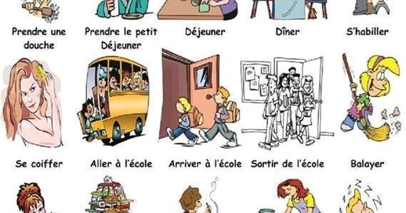 FLE Niveau 1: La routine quotidienne