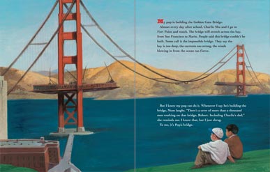 Muddy Puddle Musings: PICTURE BOOK - Pop's Bridge by Eve Bunting