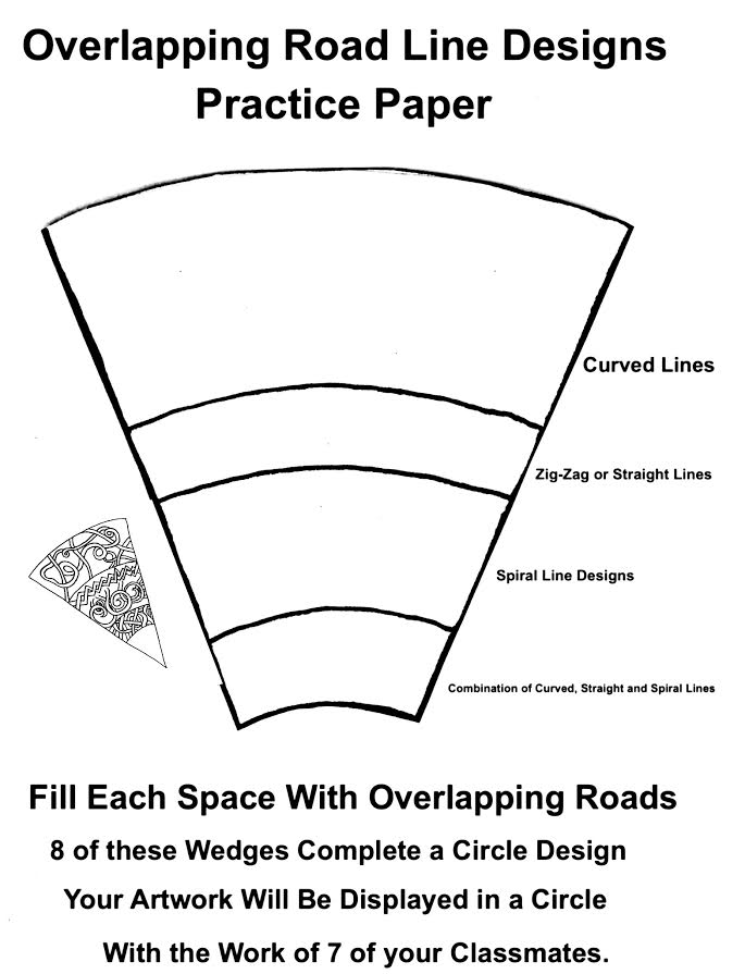The Helpful Art Teacher: Liquid Watercolors Tutorial: Radial Balance Design