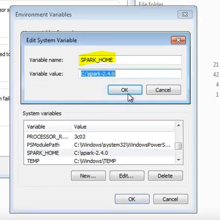 Web Snippets: Installing spark on windows